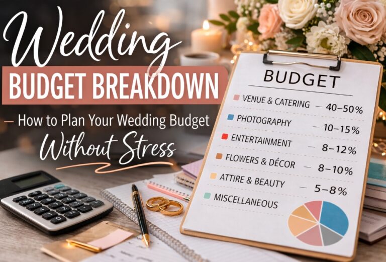 Wedding Budget Breakdown 2026 | CC King Entertainment
